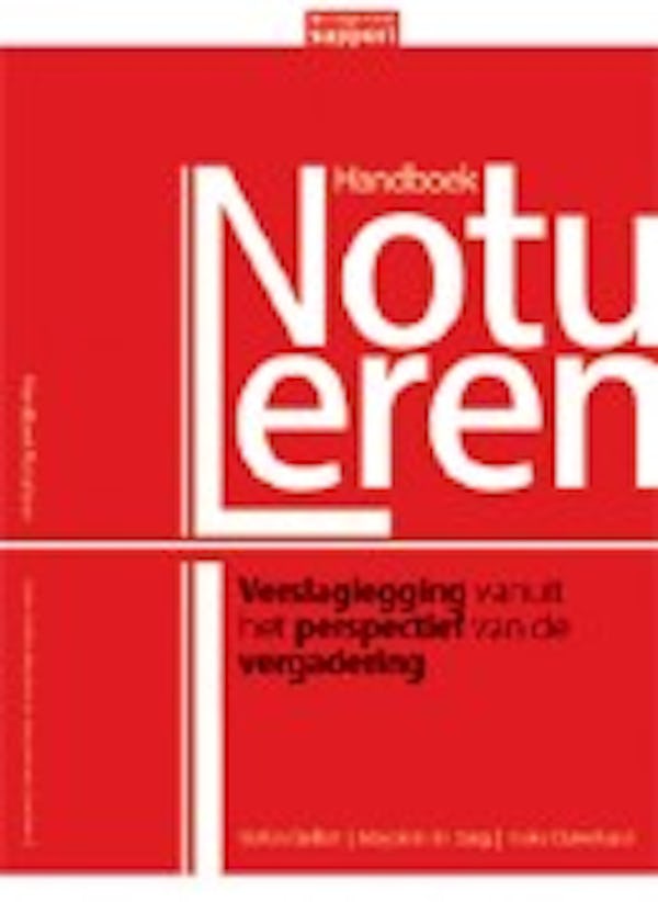 Handboek notuleren