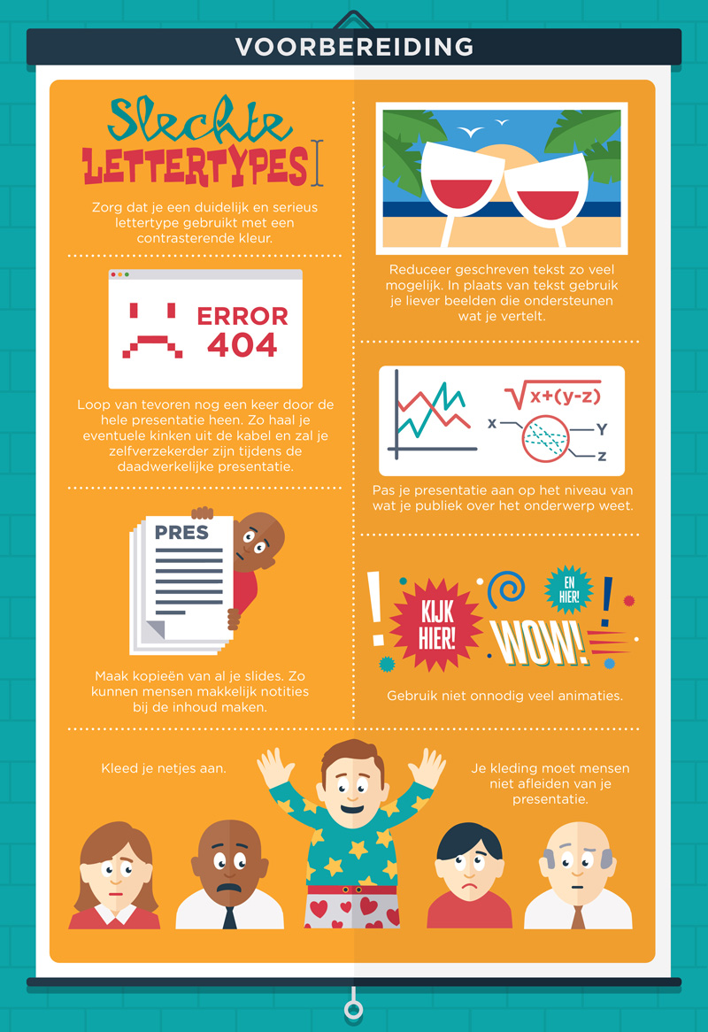 Tips voor succesvolle presentaties (met infographics!)